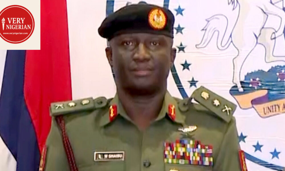 COAS Shaibu reassigns Generals in major Army shake-up - Very Nigerian