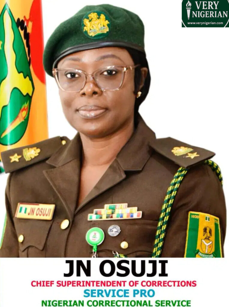 Jane Osuji makes history as NCoS first female PRO - Very Nigerian
